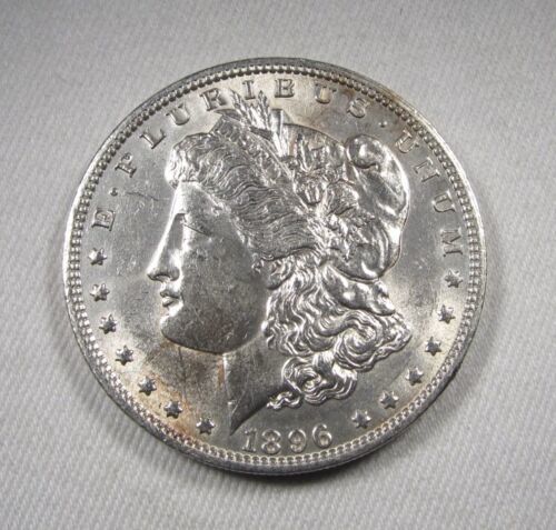 1896 TOP100 Silver Morgan Dollar VAM-4 Doubled Stars Coin AN328 ...