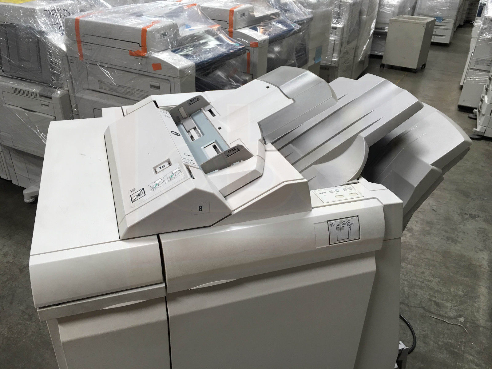 Xerox C75 J75 700i Versant 80 Booklet Maker Finisher With 2 3 Hole Punch TKX - Parts & Accessories