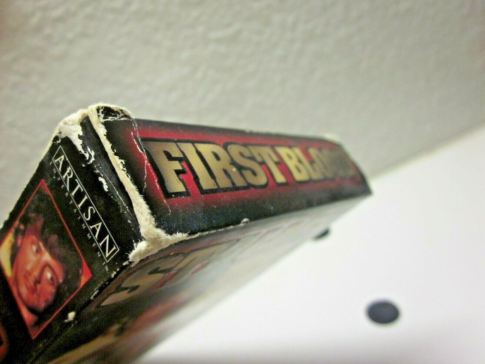First Blood VHS Video Tape Cassette Rambo Sylvester Stallone Artisan ...