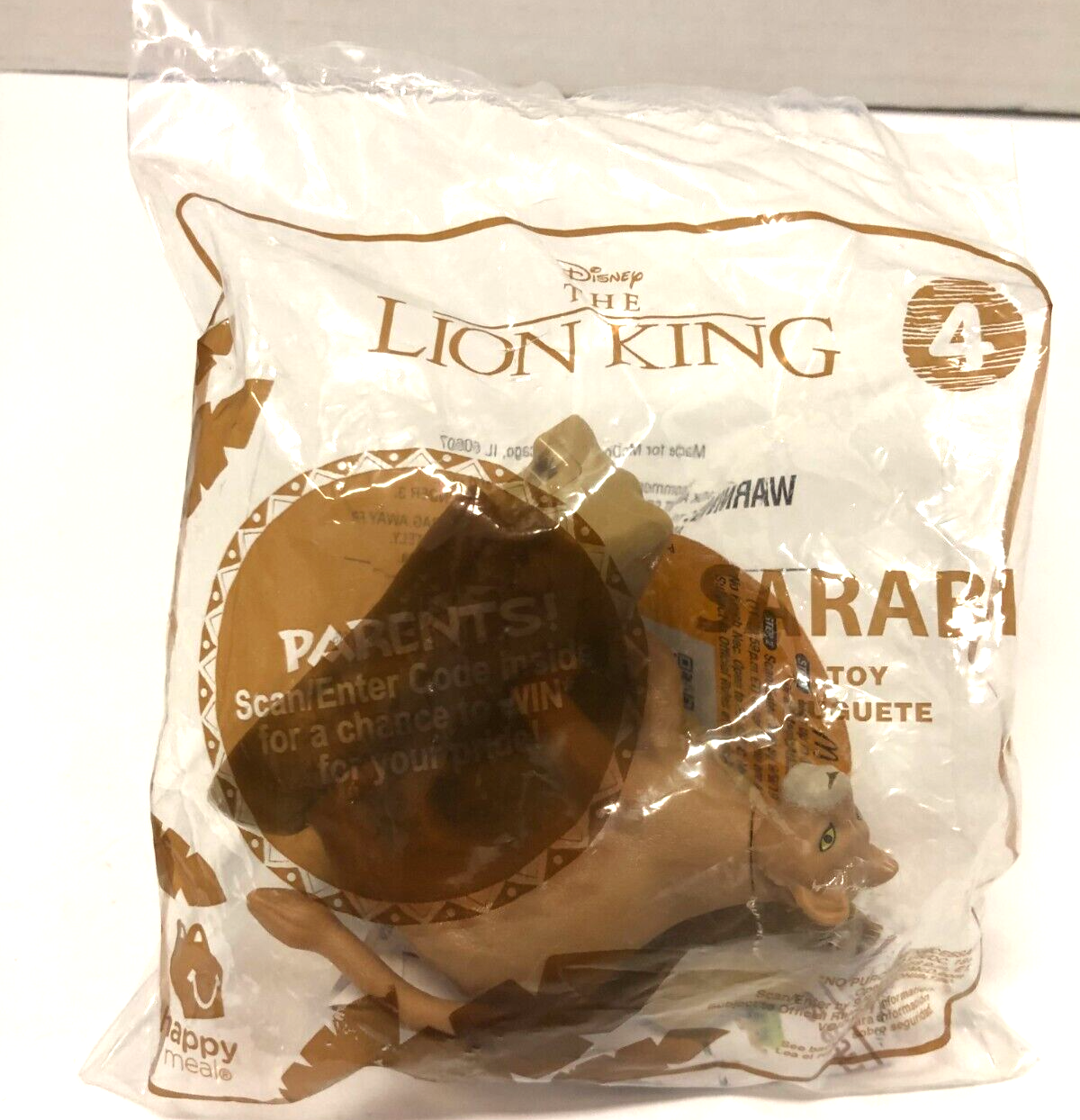 The Lion King SARABI McDonalds Happy Meal Toy Kids 2019 - Fast Food