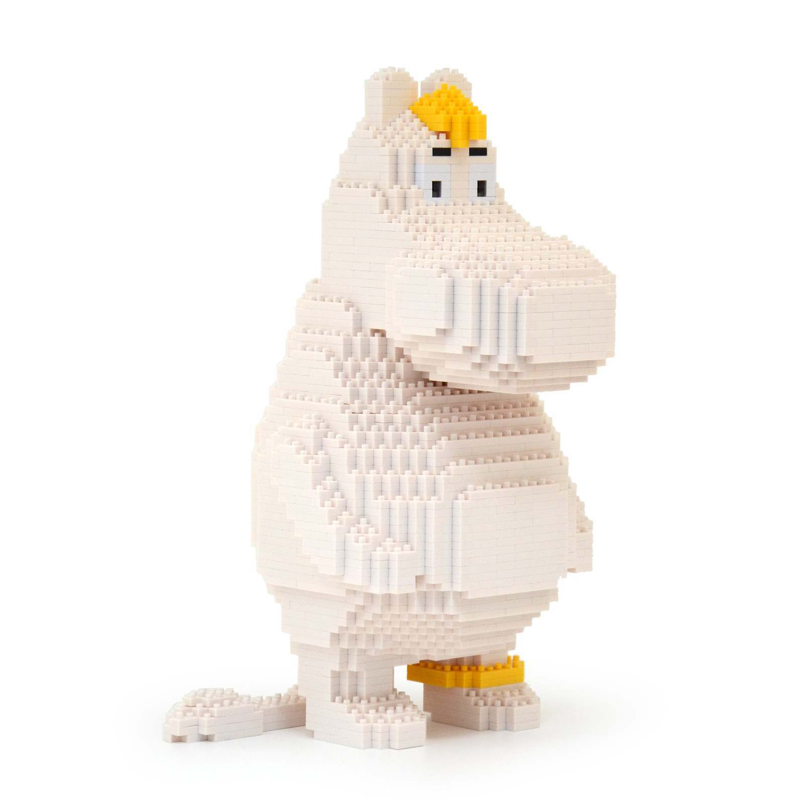 Snorkmaiden (Moomin) Brick Sculpture (JEKCA Lego Brick) DIY Kit ...
