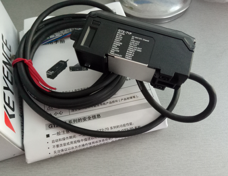 Keyence GT2-71P GT271P SENSOR AMPLIFIER UNIT DIN-RAIL NEW SEALED1 PCS ...