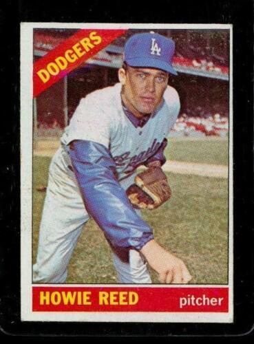 Vintage 1966 Topps BASEBALL Trading Card #387 HOWIE REED LA Dodgers ...