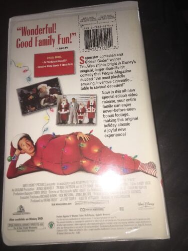Disney's The Santa Clause - Special Edition - VHS - Original Family ...