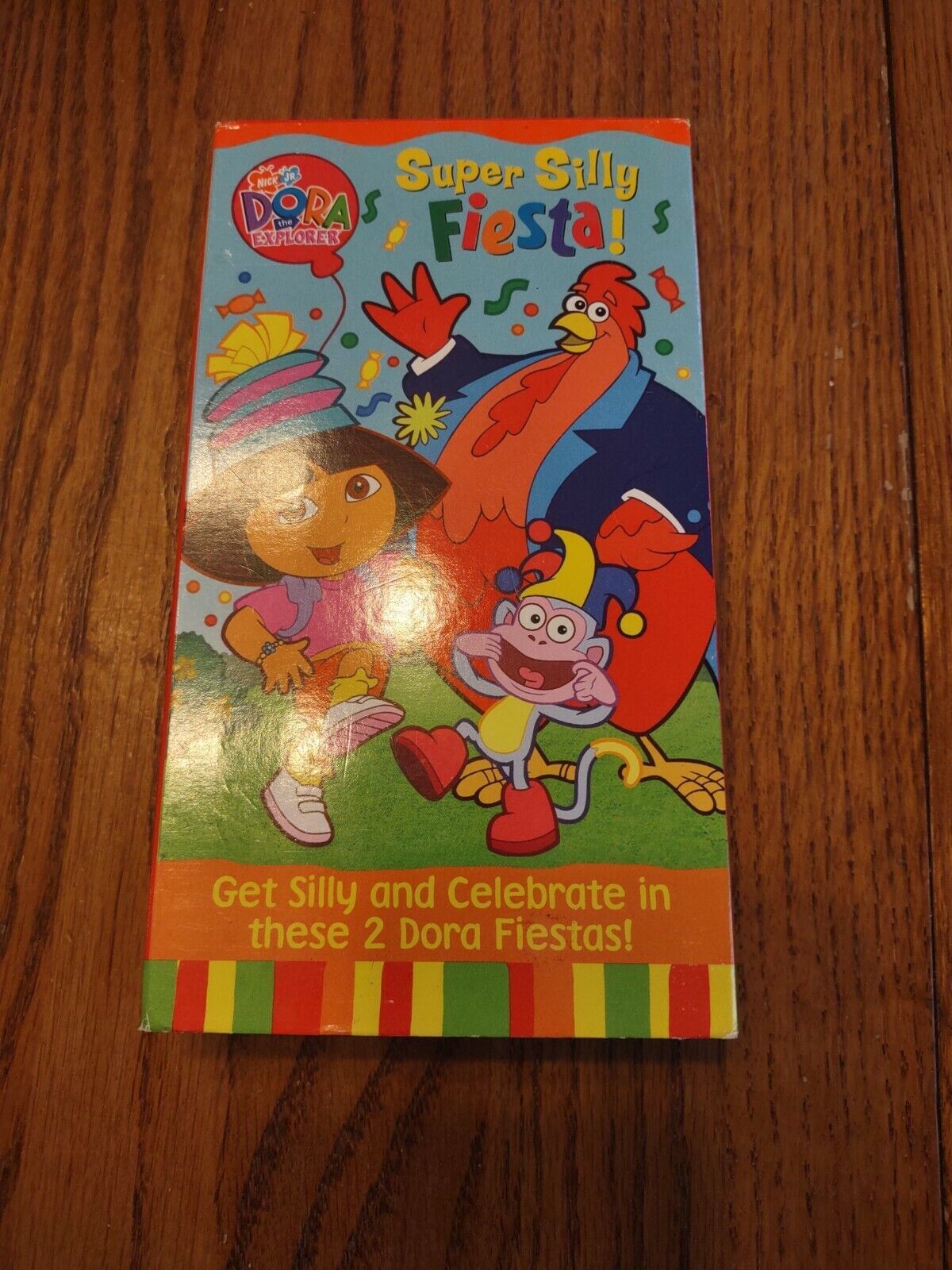 Dora The Explorer Super Silly Fiesta Vhs Tape Vhs Tapes