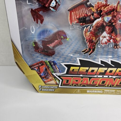 Bakugan Geogan Rising Geoforge Dragonoid 7 Bakugan Metal Dragonoid 8 ...