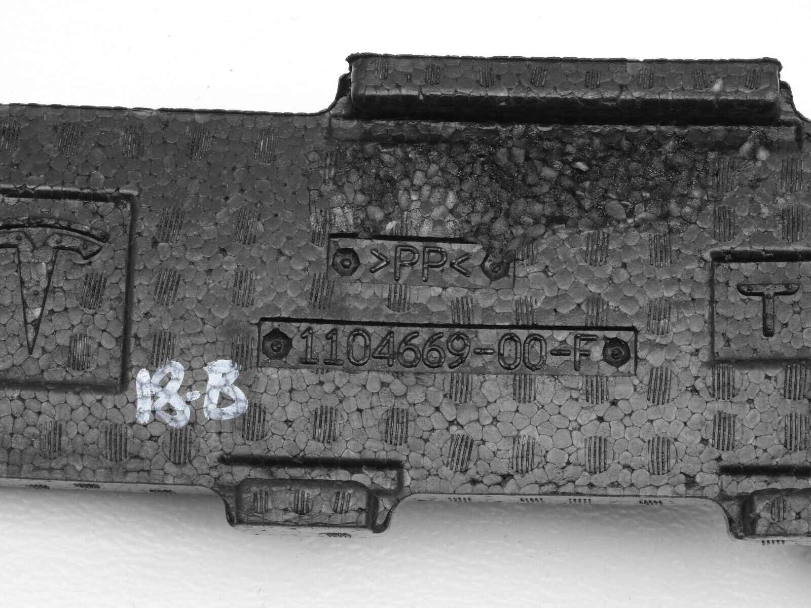 2017-2020 Tesla Model 3 Front Bumper Reinforcement Impact Absorber Foam ...