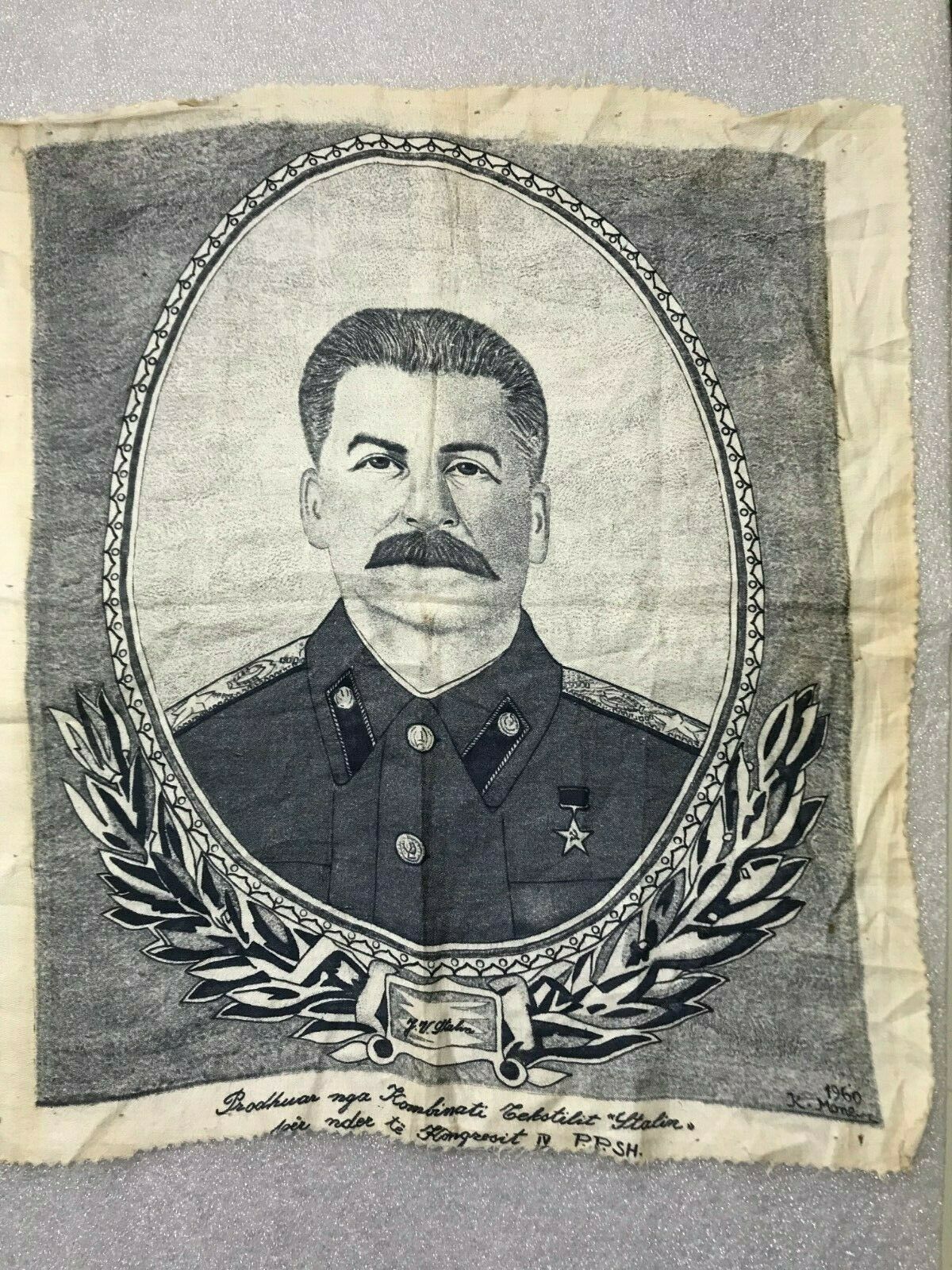 Old Rare Portrait In Cloth Joseph V.Stalin and similar items