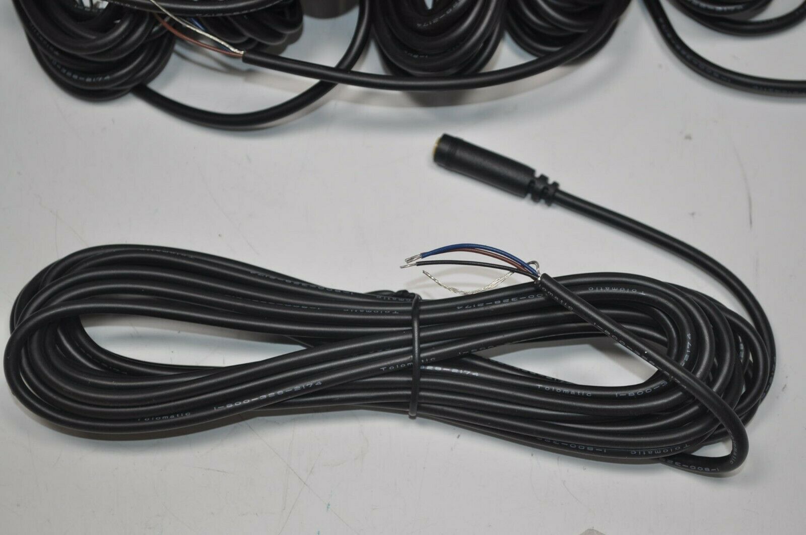 Lot of 7 NEW Tol-O-Matic 25031025 3-Wire Female Connector Cables 5M ...