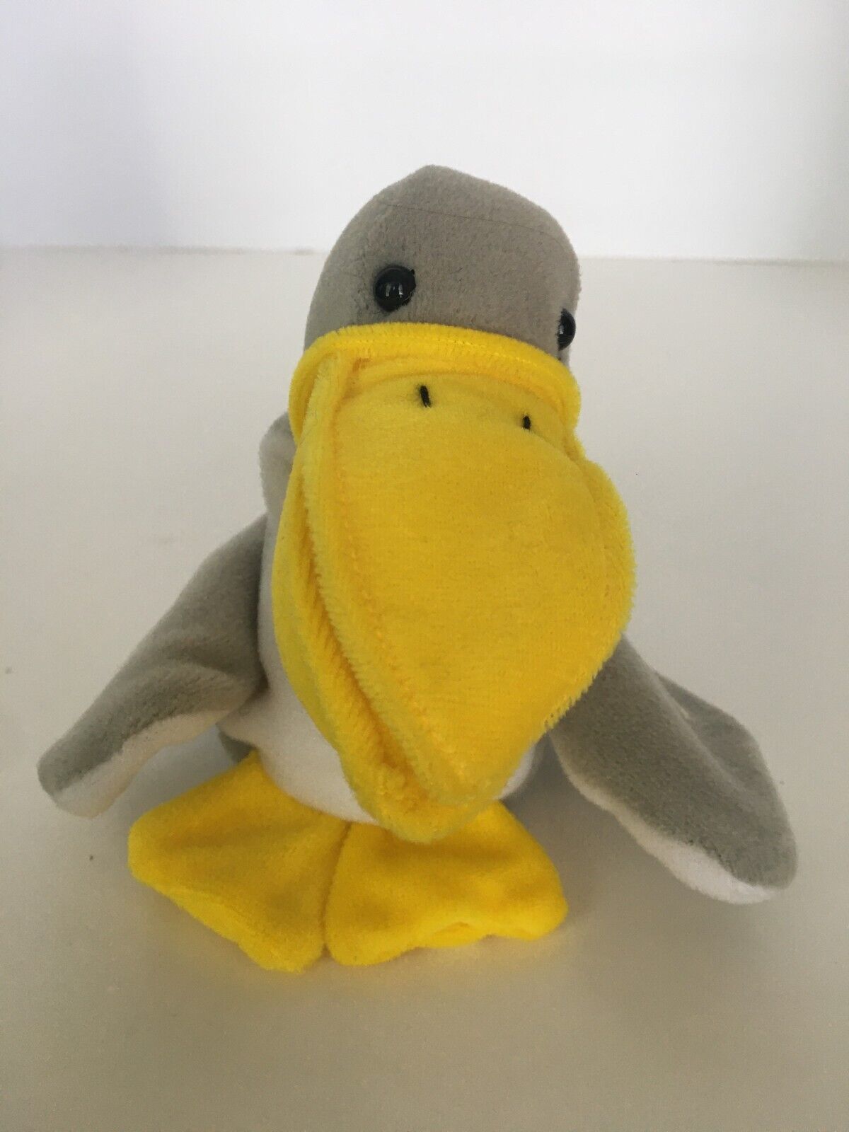 GMA Access Pelican Stuffed Animal Toy Bird Gray Plush Beanbag Beach ...