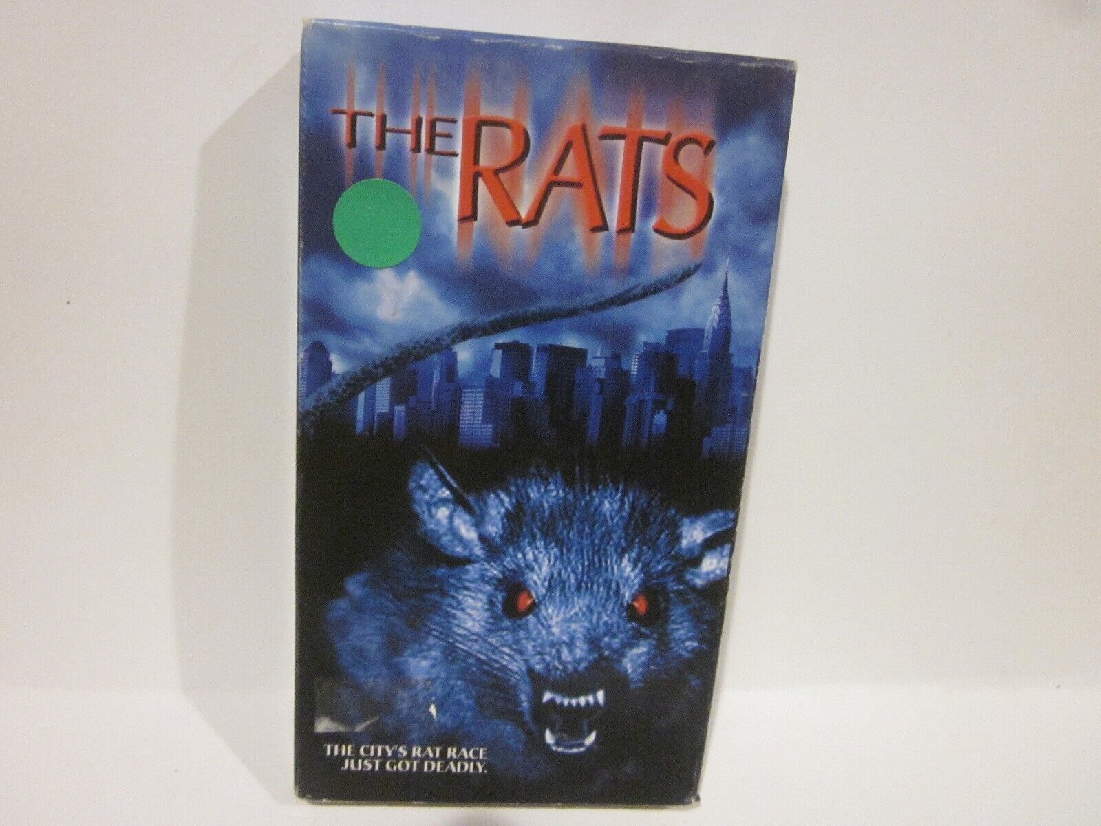 The Rats (Horror VHS) White Tape - Vincent Spano, Madchen Amick - VHS Tapes