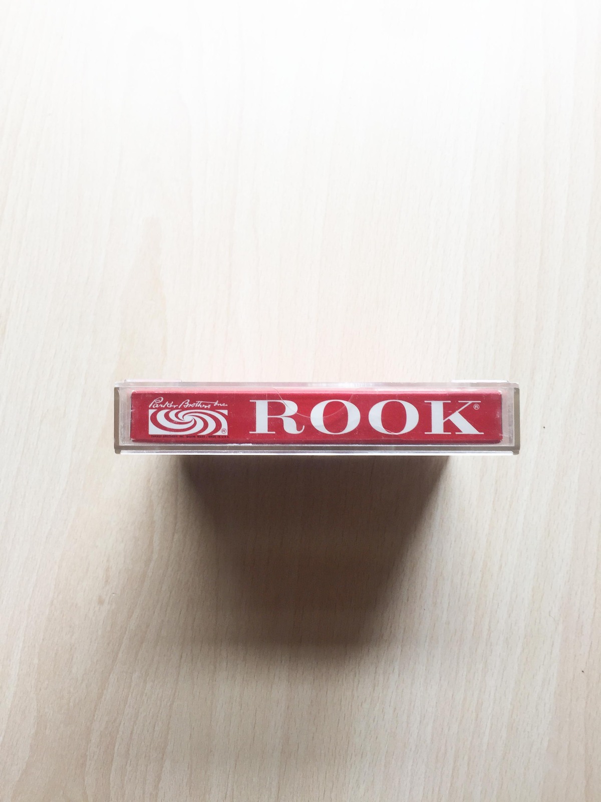 1963 ROOK (The Game of Games) Red Box Card Set in acrylic case - Card ...