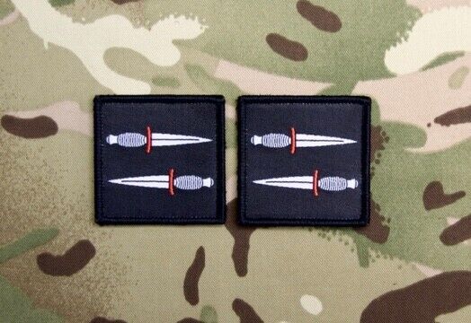 British Army Special Operations Brigade TRF Woven Patch 2-Piece Set ...