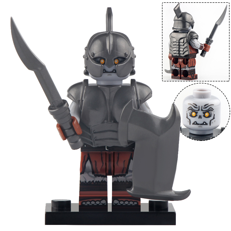 21pcs Lord of the Rings The Hobbit The Dol Guldur Orc Army Soldiers Minifigures - Building Toy ...