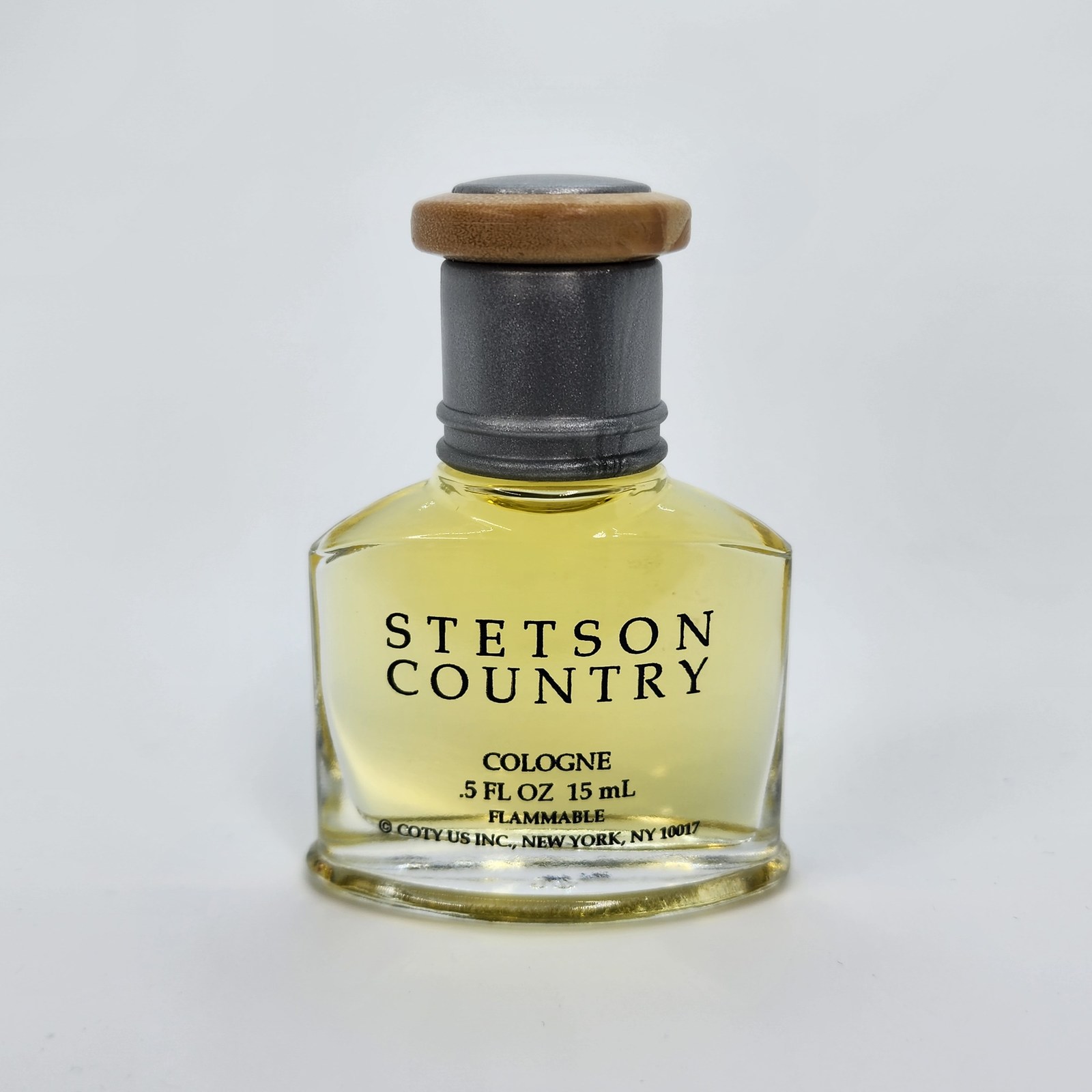 Stetson Country Cologne for Men - Coty - .5 oz Splash New - Men
