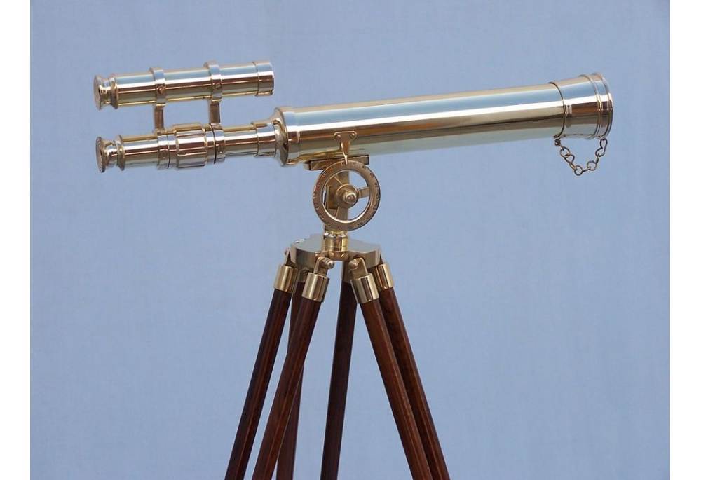 Floor Standing Brass Griffith Astro Telescope 45" Home Decor Telescope ...