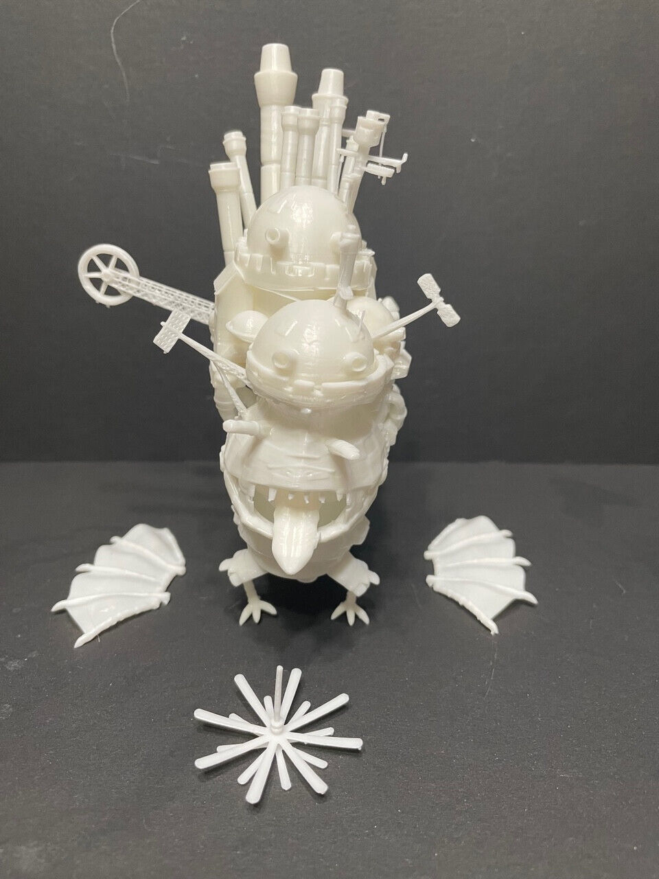 3D Printed Howard's Moving Castle - Figures