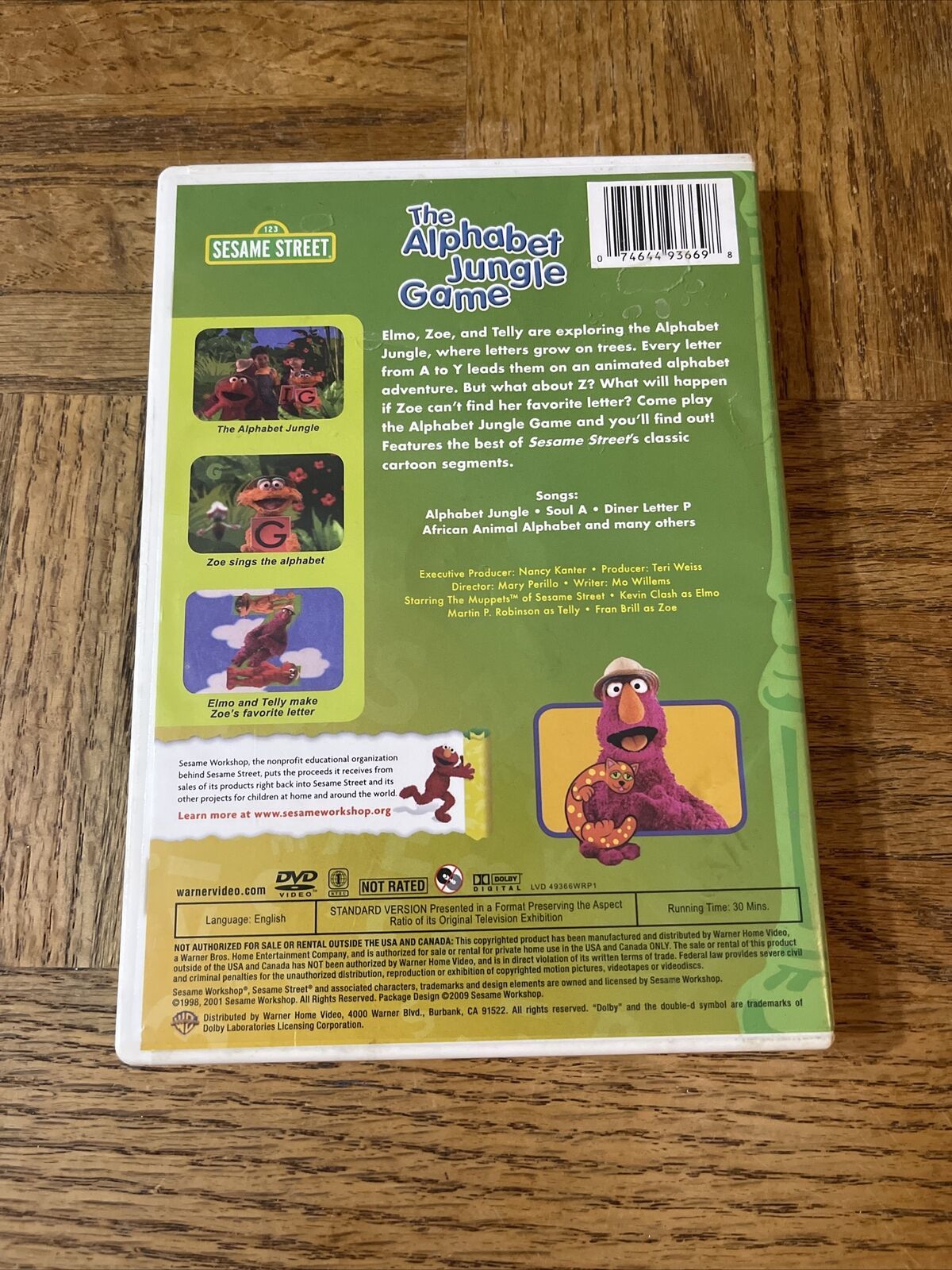 Sesame Street The Alphabet Jungle game DVD and similar items