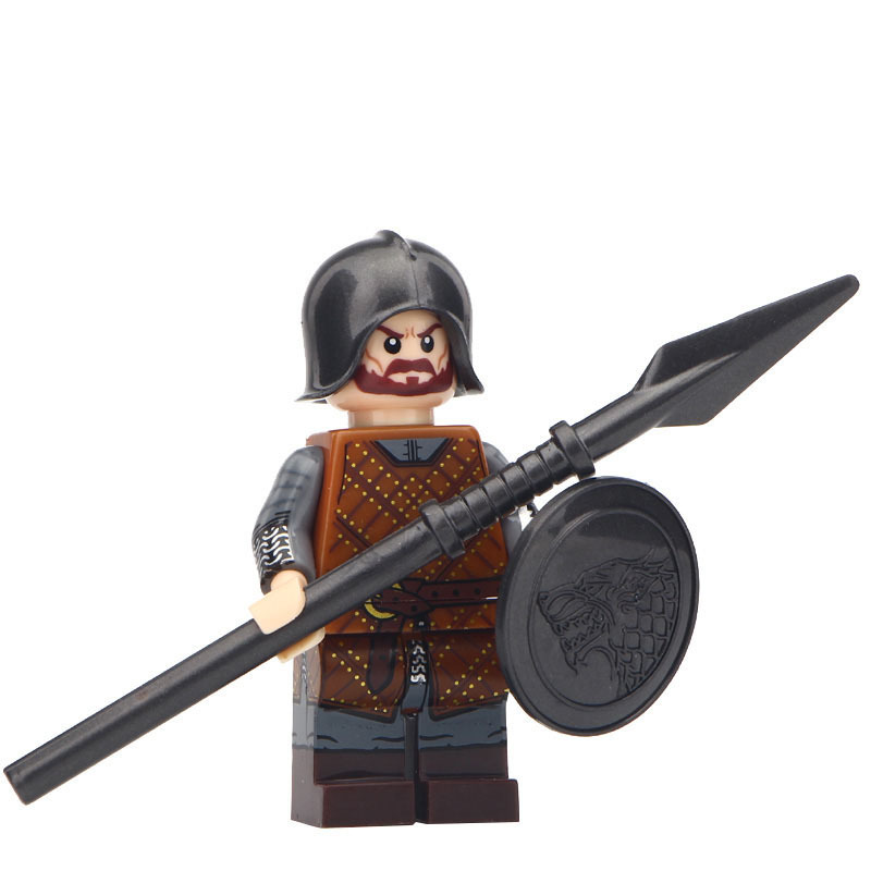 1pcs Soldiers of House Stark's Spear Army Game Of Thrones Minifigure ...