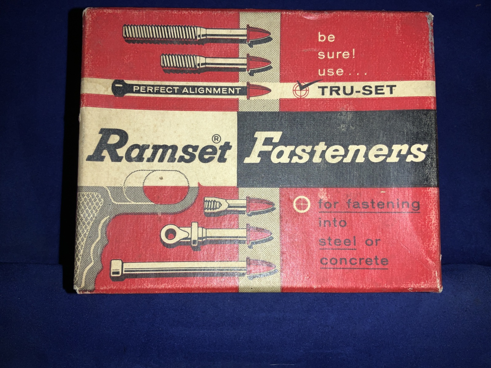 Ramset Fasteners Tru-Set 3348, box of 15, for fastening into steel or ...