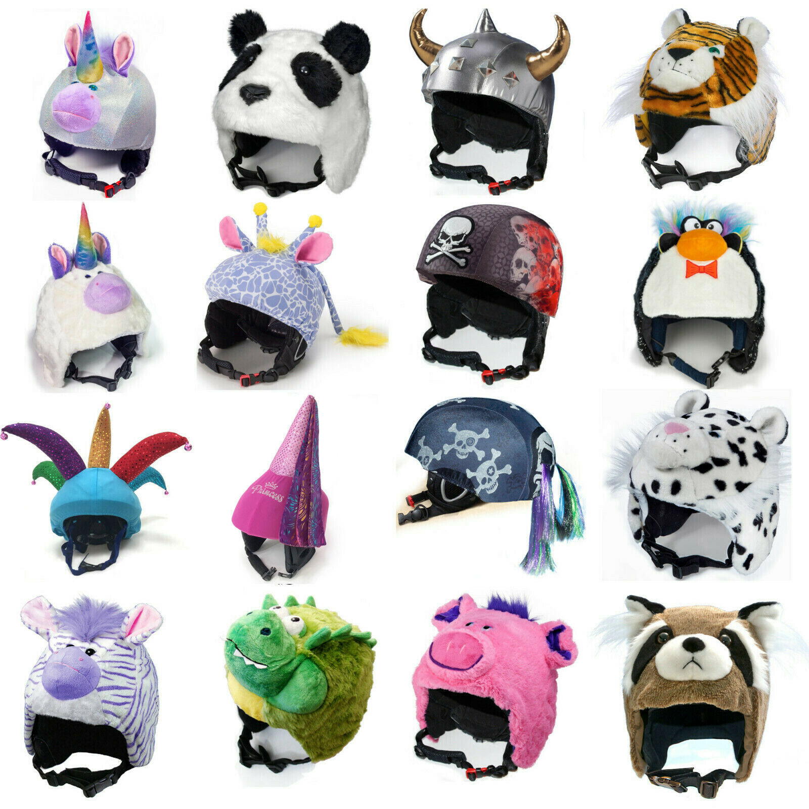 CrazeeHeads Animal Unicorn Panda Viking Ski Snowboard Bicycle Snow ...