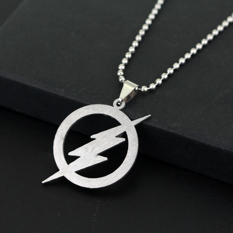 Elvis Presley Round Lightning Bolt Logo TCB Silver Plated Pendant Chain ...