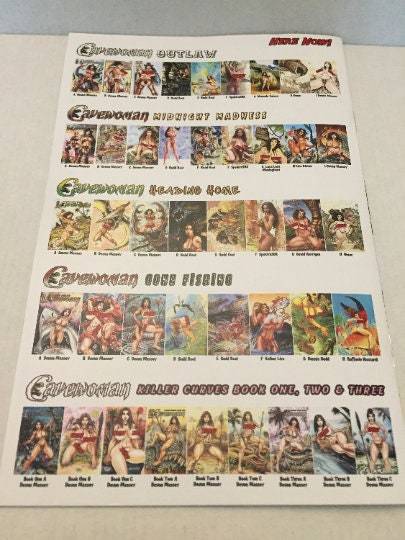 2022 Basement Studios Outlaw Cavewoman Devon Massey Art - Comics ...