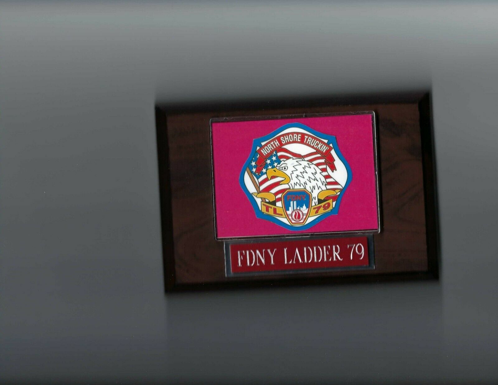 FDNY ENGINE 79 PLAQUE FIREFIGHTING - Historical Memorabilia
