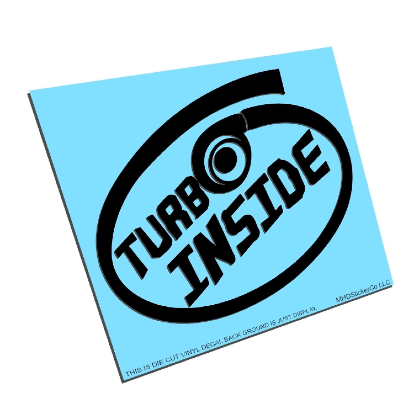 MHDStickerCo - Turbo Inside JDM Fun Vinyl Decal Sticker Supercharger ...