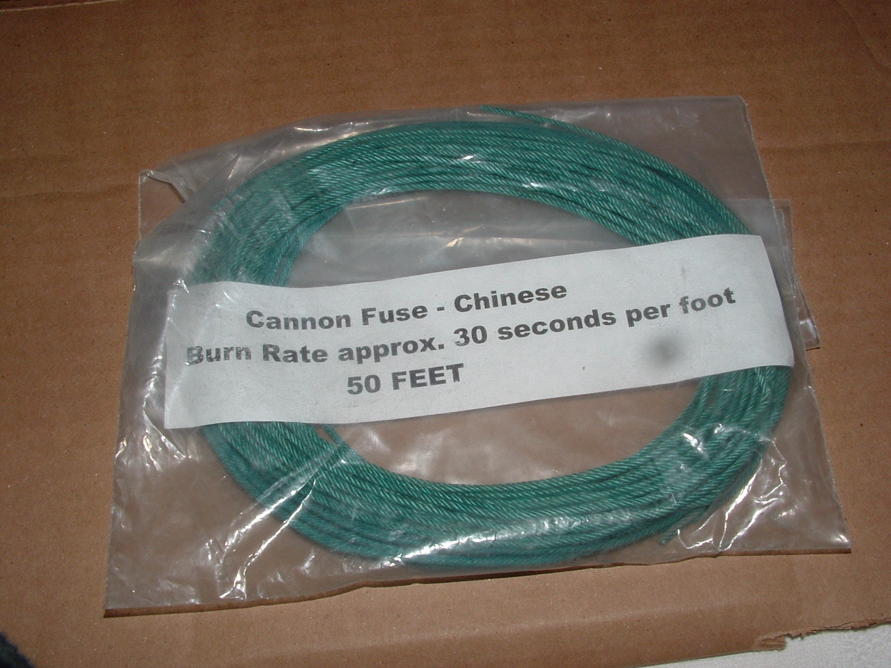 Cannon Fuse Chinese 50 feet - Other Business & Industrial