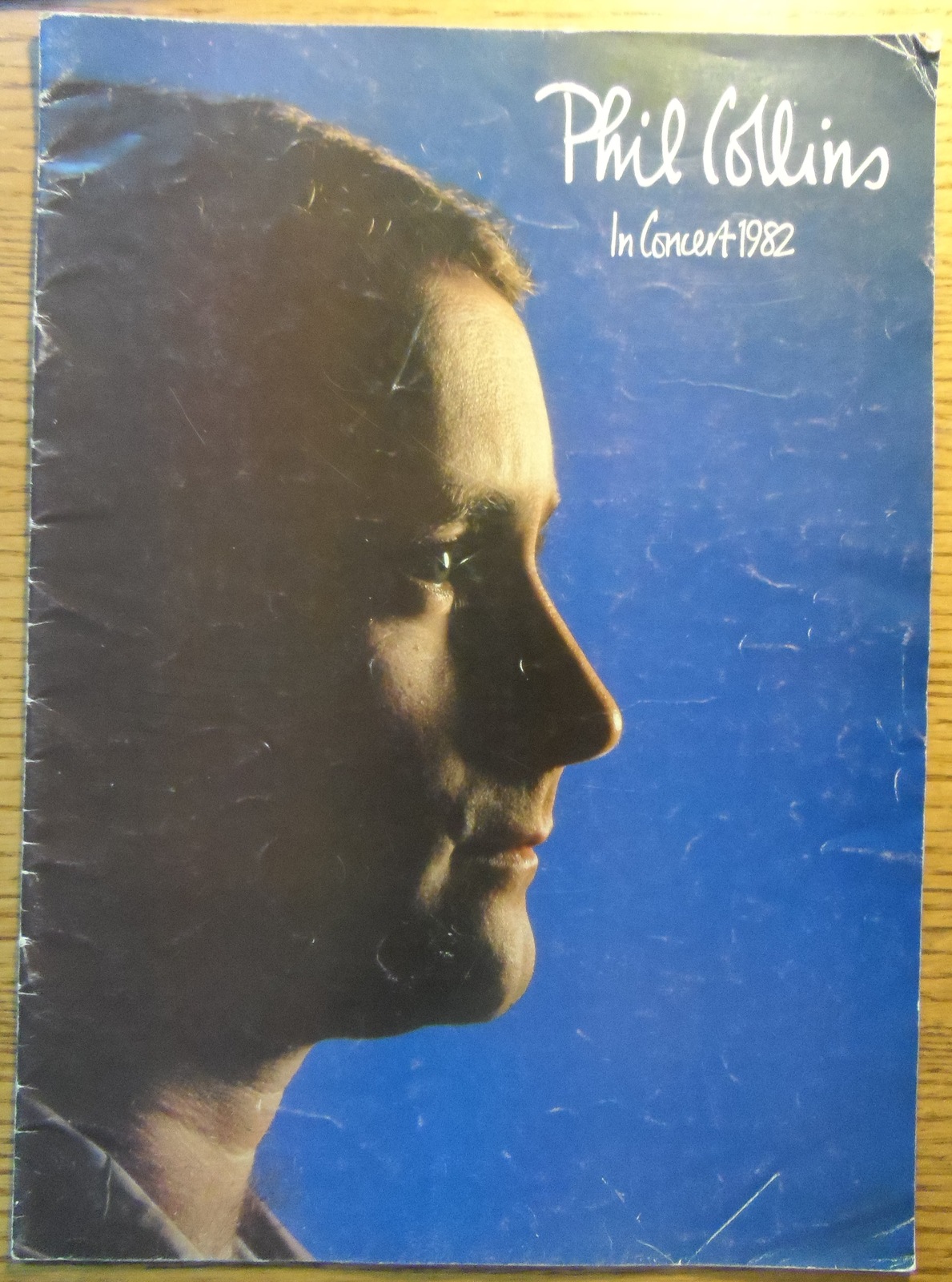 Phil Collins World Tour In Concert 1982 Program Large 13*10 Inch Many ...