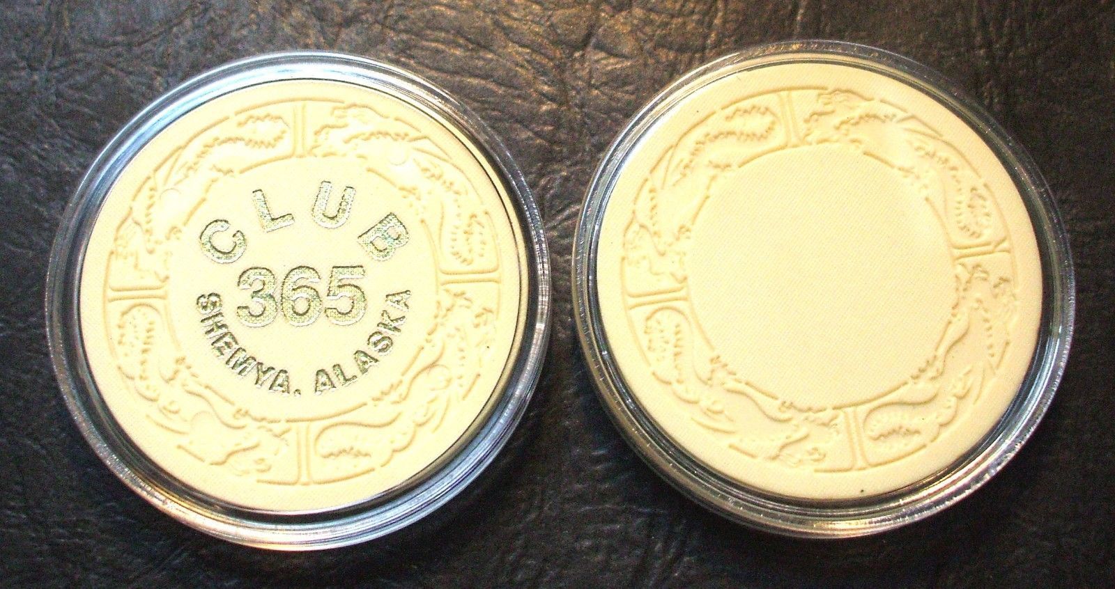 Club 365 Poker Chip - Shemya Air Force Base, Alaska - Military Chip ...
