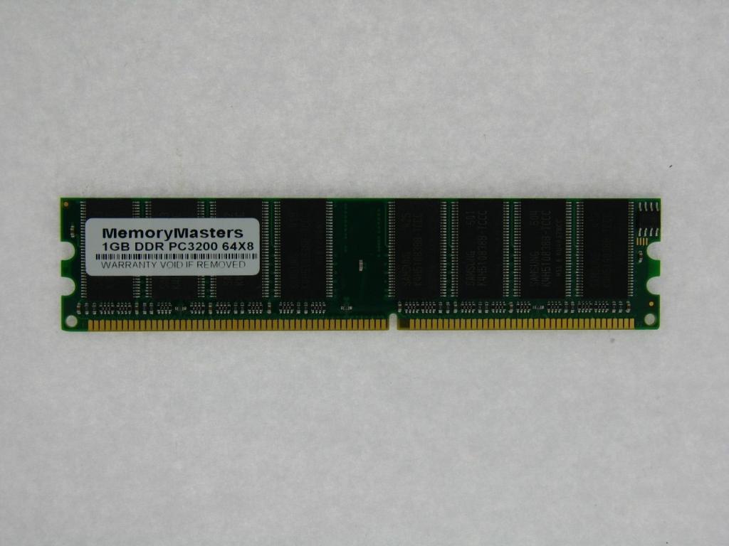 1GB DDR PC3200 400MHz non-Ecc Dimm 4 Emachines T4010 T5010 T5016 T5020 ...