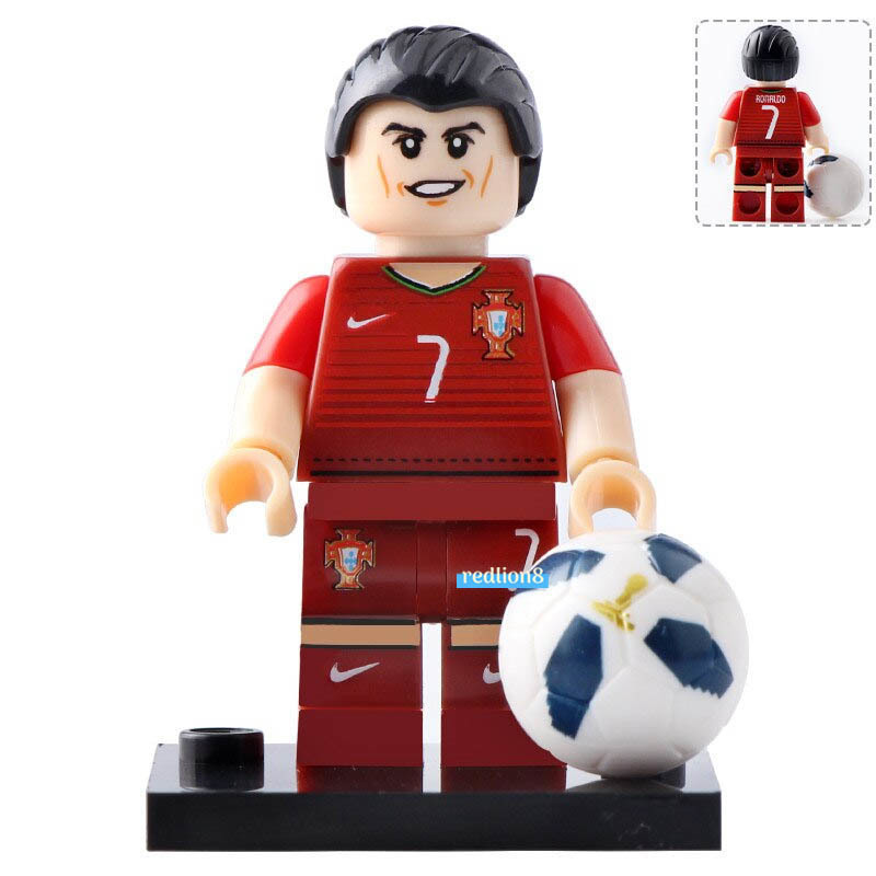 Cristiano Ronaldo Professional Football Player Lego Compatible ...