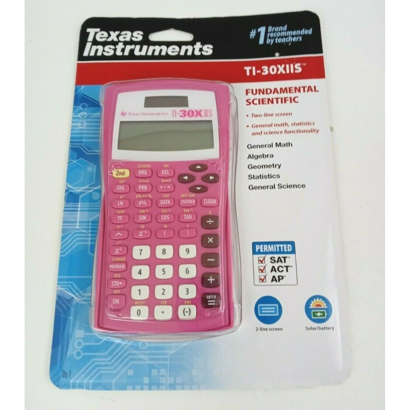 New Texas Instruments TI-30X IIS Fundamental Scientific Calculator ...