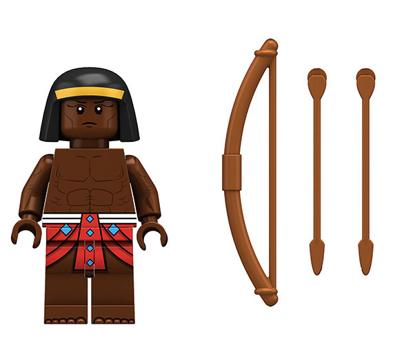 Ancient Egypt and Nubian Tribe Army Soliders 8 Assortment Minifigures ...