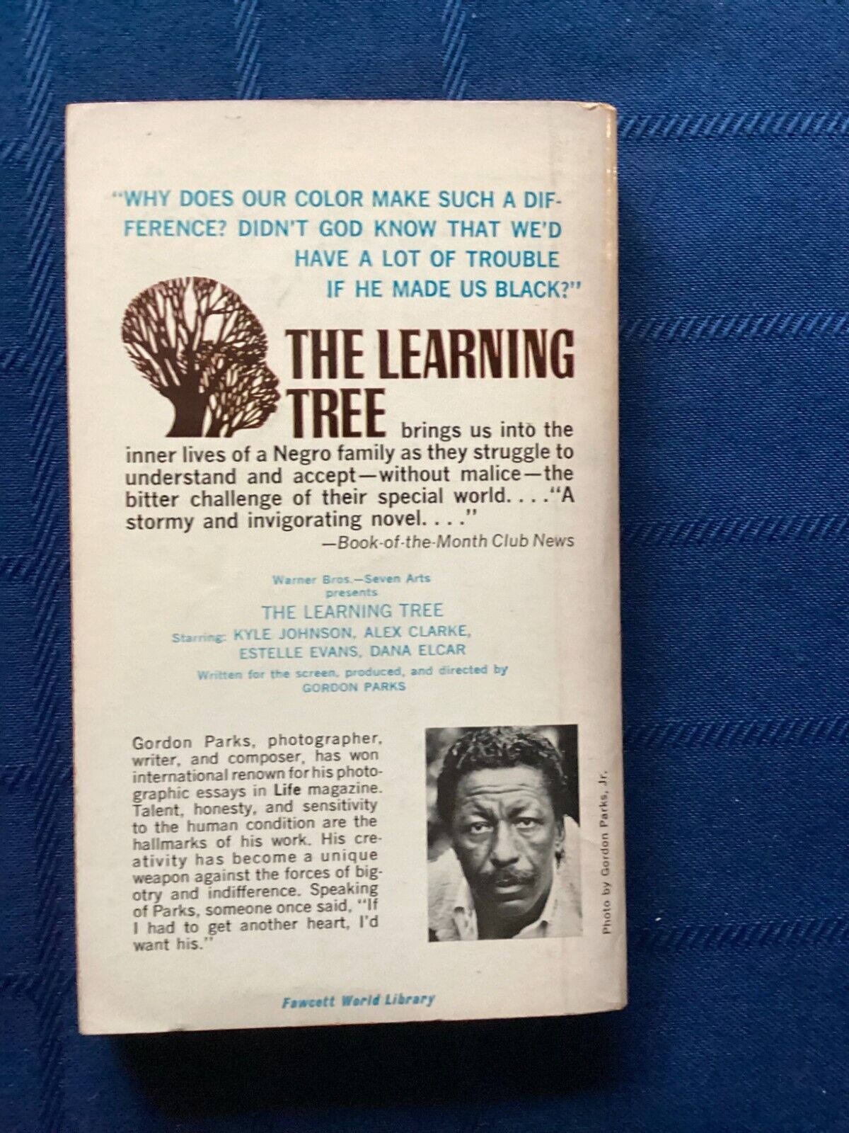 THE LEARNING TREE - Gordon Parks - Novel - BLACK TEENAGE YOUTH IN 1920s ...