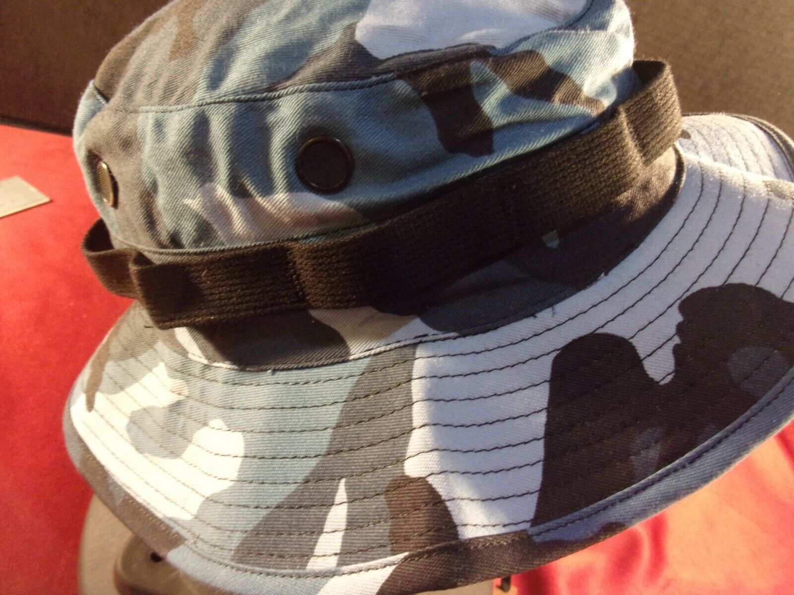 NEW TRU-SPEC BLUE BDU PATTERN HOT WEATHER HUNTING FISHING BOONIE TYPE ...