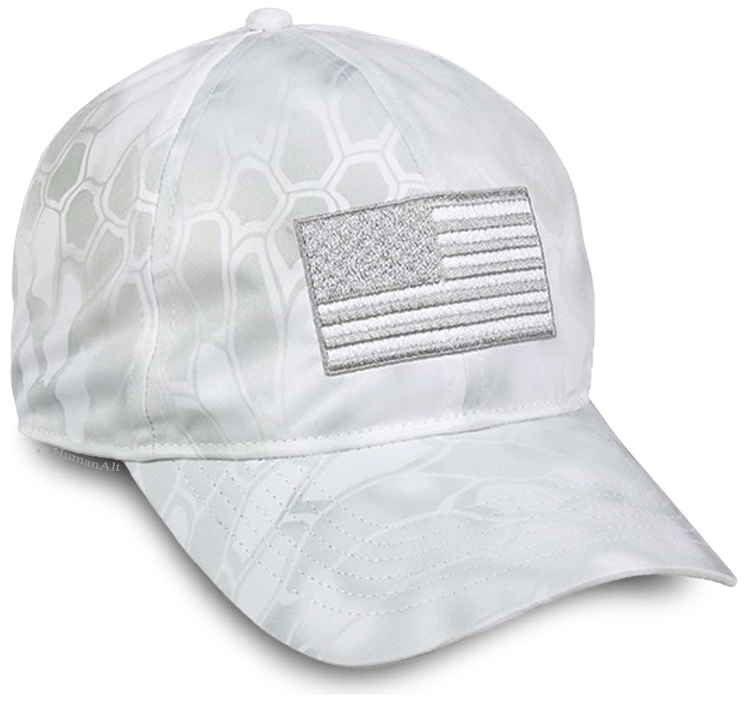Kryptek® Yeti™ American Flag Cap for Men - Hats & Headwear
