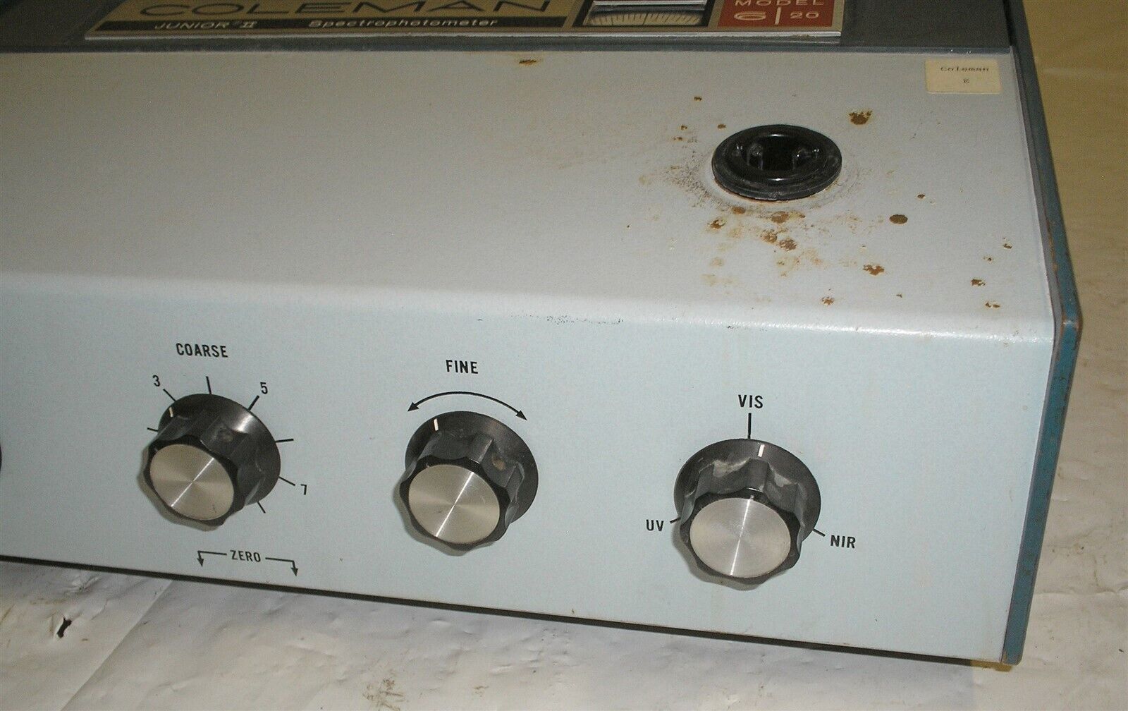 Coleman Junior II 2 Spectrophotometer Model 6/20 - Other Test ...