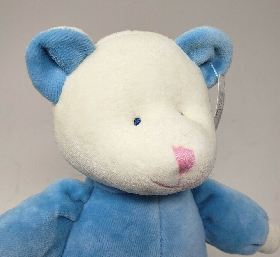 8" VINTAGE RUSS BERRIE BABY TEDDY BEAR STUFFED ANIMAL PLUSH TOY W ...