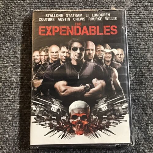 The Expendables DVD Sylvester Stallone Jason Statham Jet Li Dolph ...