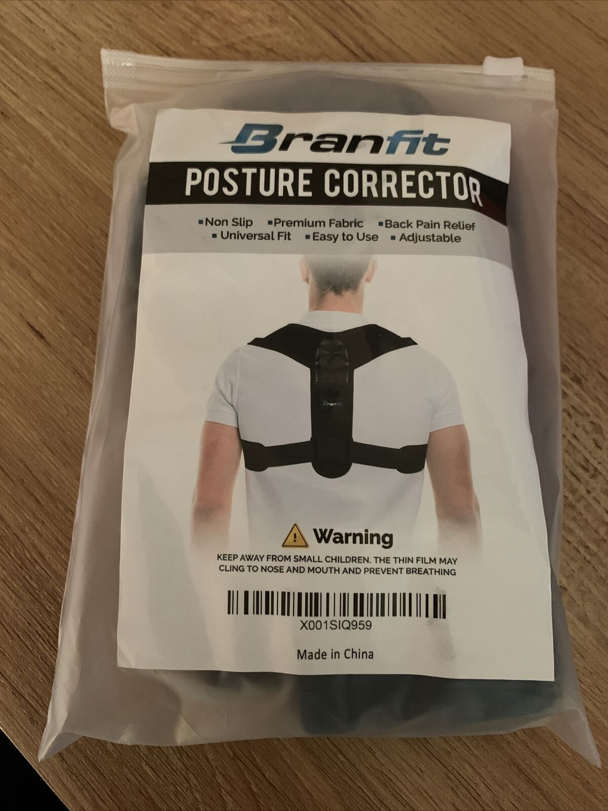 Posture Corrector for Women Men by Branfit Upper Back Brace Adjustable ...