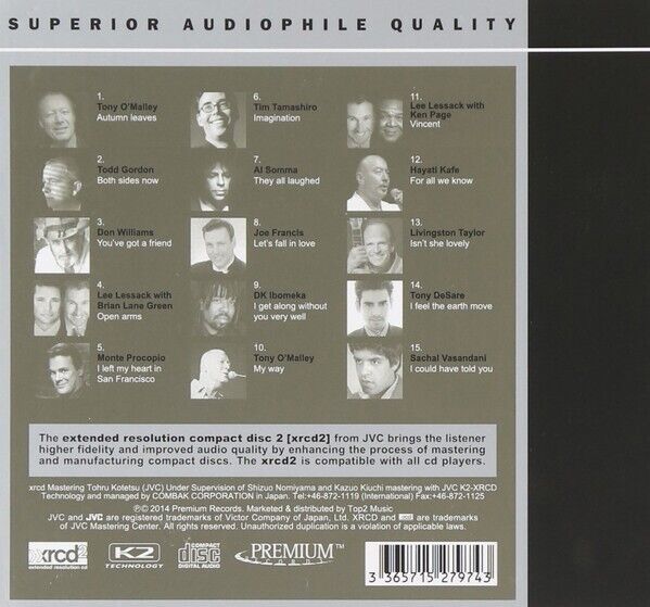 Best Audiophile Male Voices XRCD2 - CDs