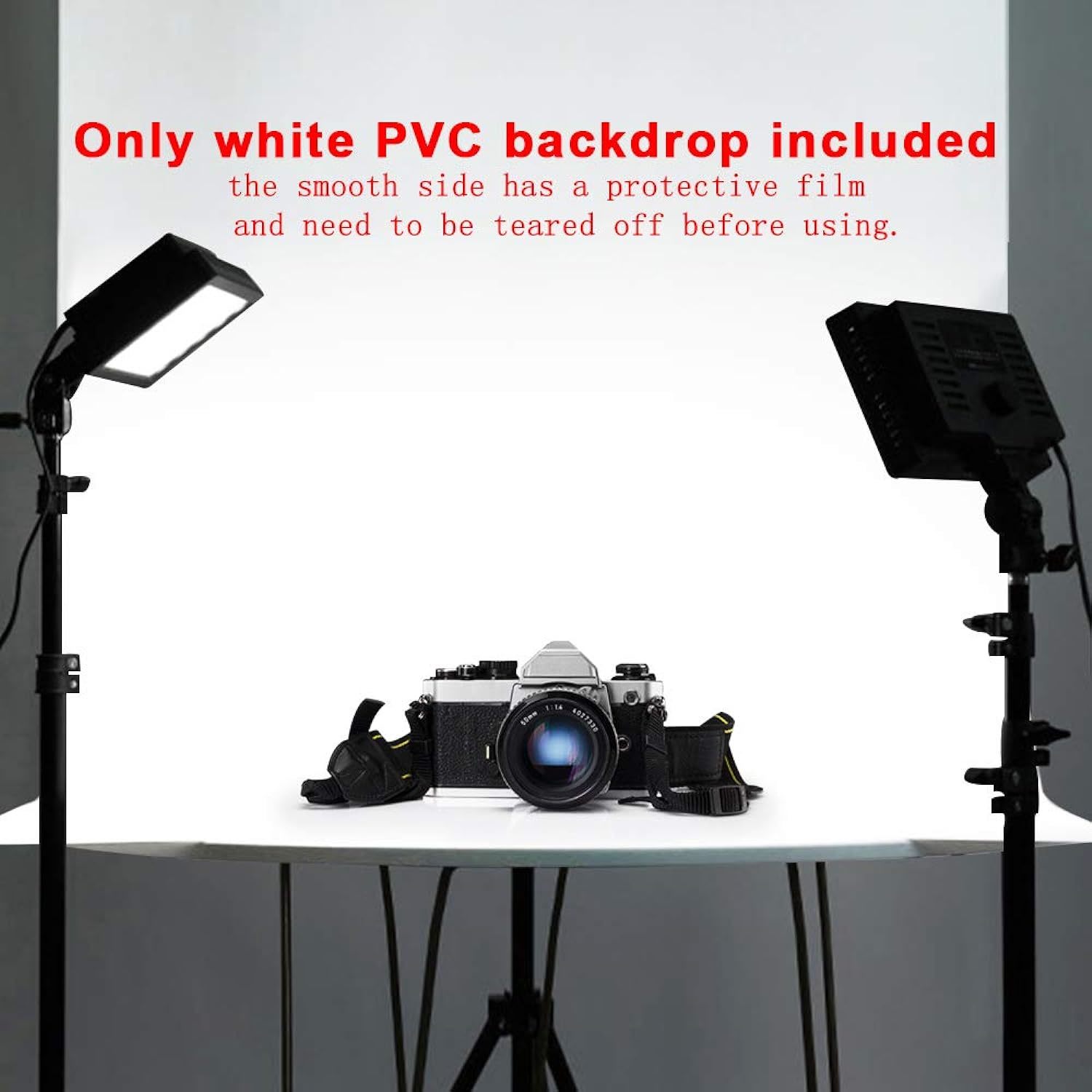 Selens 48X80 Inch Pvc Backdrop Matte&Smooth Pvc Background White Background Back - Background ...