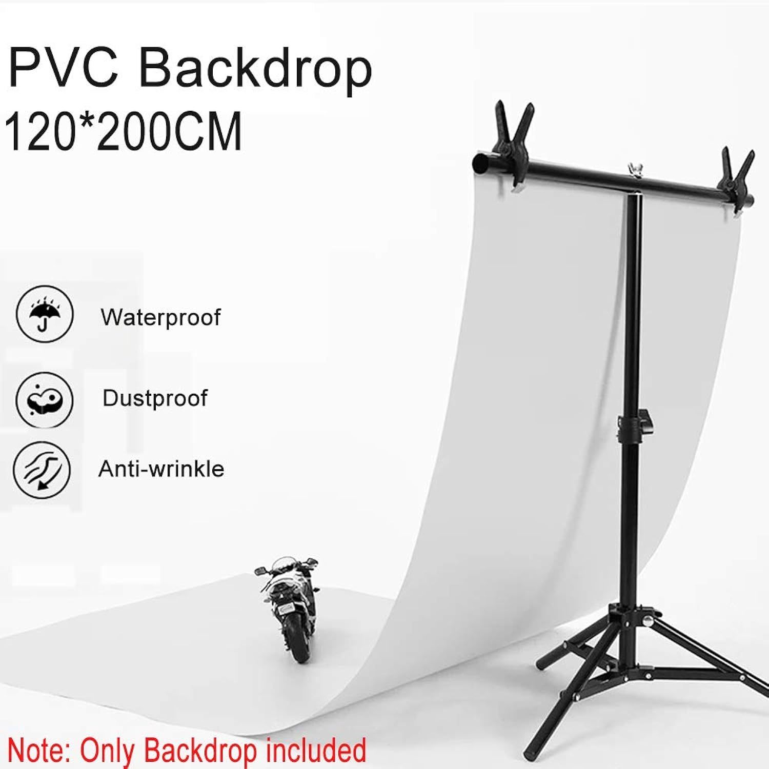 Selens 48X80 Inch Pvc Backdrop Matte&Smooth Pvc Background White Background Back - Background ...
