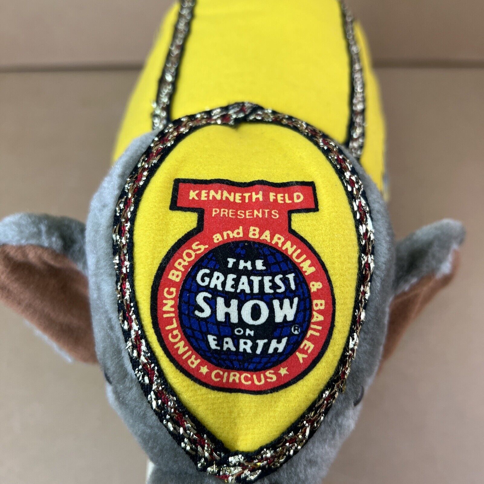 King Tusk Vintage 1987 Ringling Bros Barnum Bailey Circus Stuffed ...