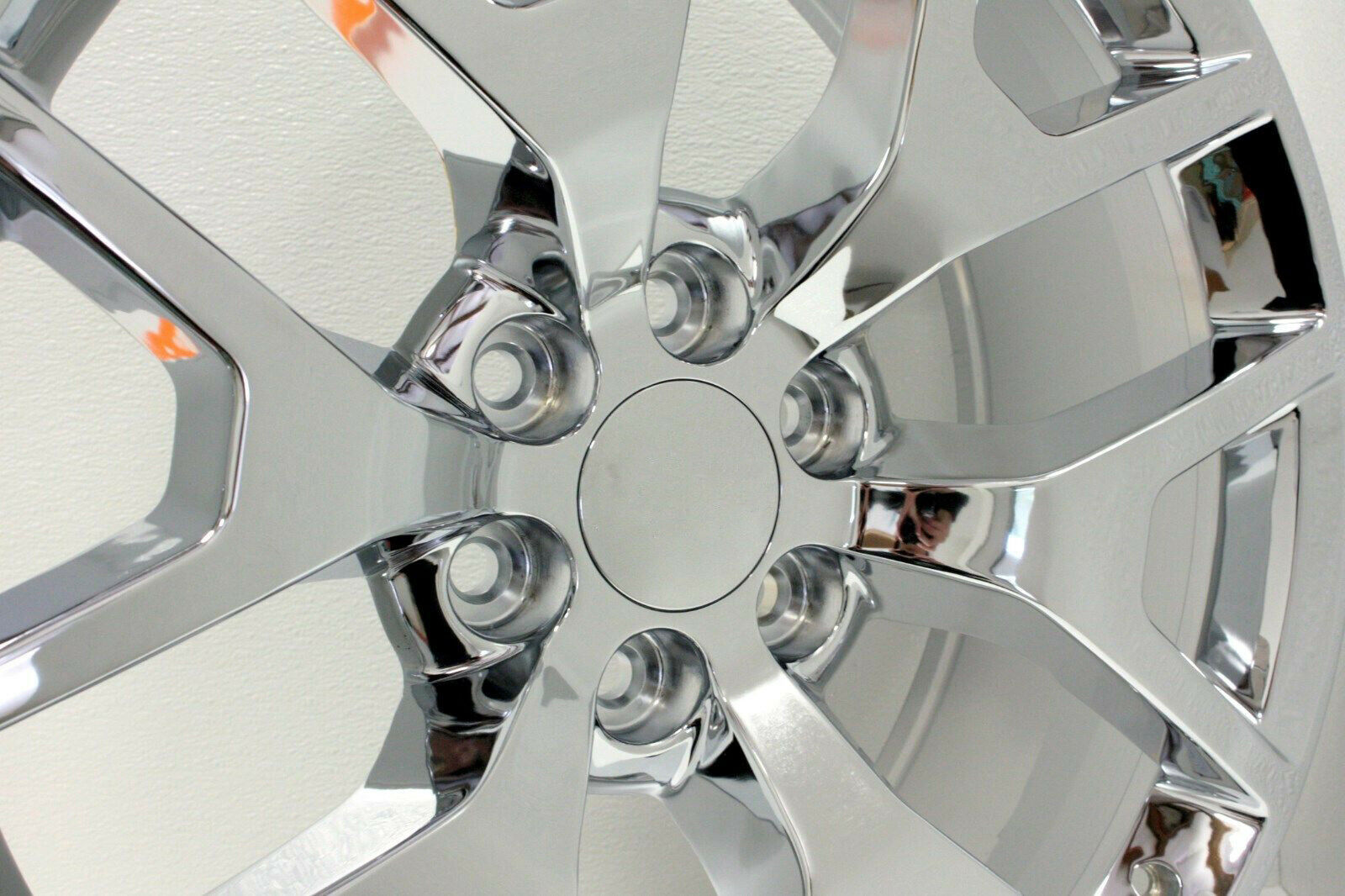 Chevy 22" Chrome Honeycomb Wheels Rims For 2000-18 Silverado Tahoe ...