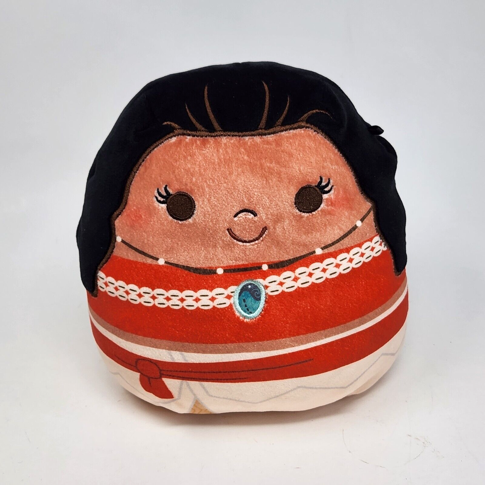 8" DISNEY SQUISHMALLOWS MOANA KELLYTOY STUFFED ANIMAL PLUSH TOY SOFT ...