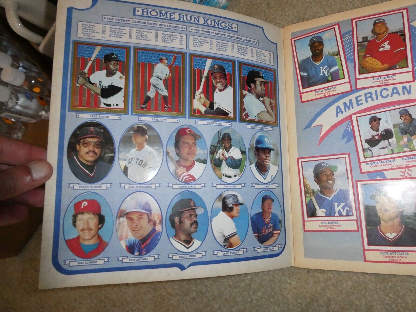Vintage 1983 Topps Baseball Sticker Album Complete with ALL Stickers ...